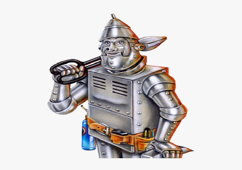 A Tin Man Heating And Air Conditioning - Hvac Tin Man PNG Image ...