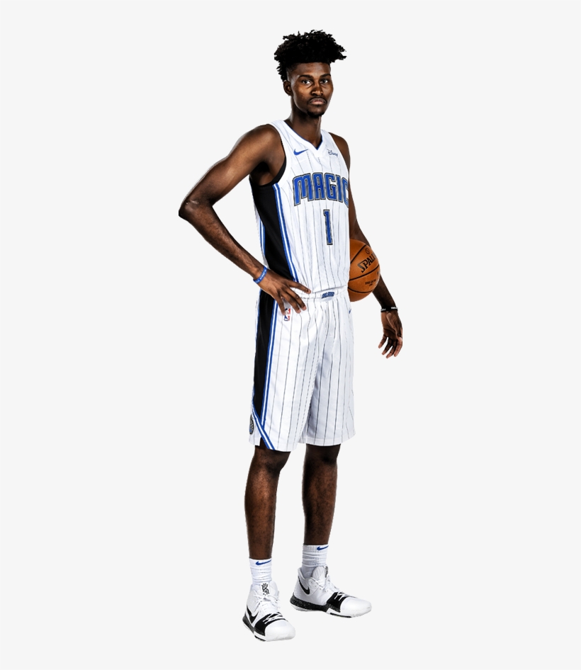 Jonathan Isaac Association Jersey - Orlando PNG Image | Transparent PNG ...