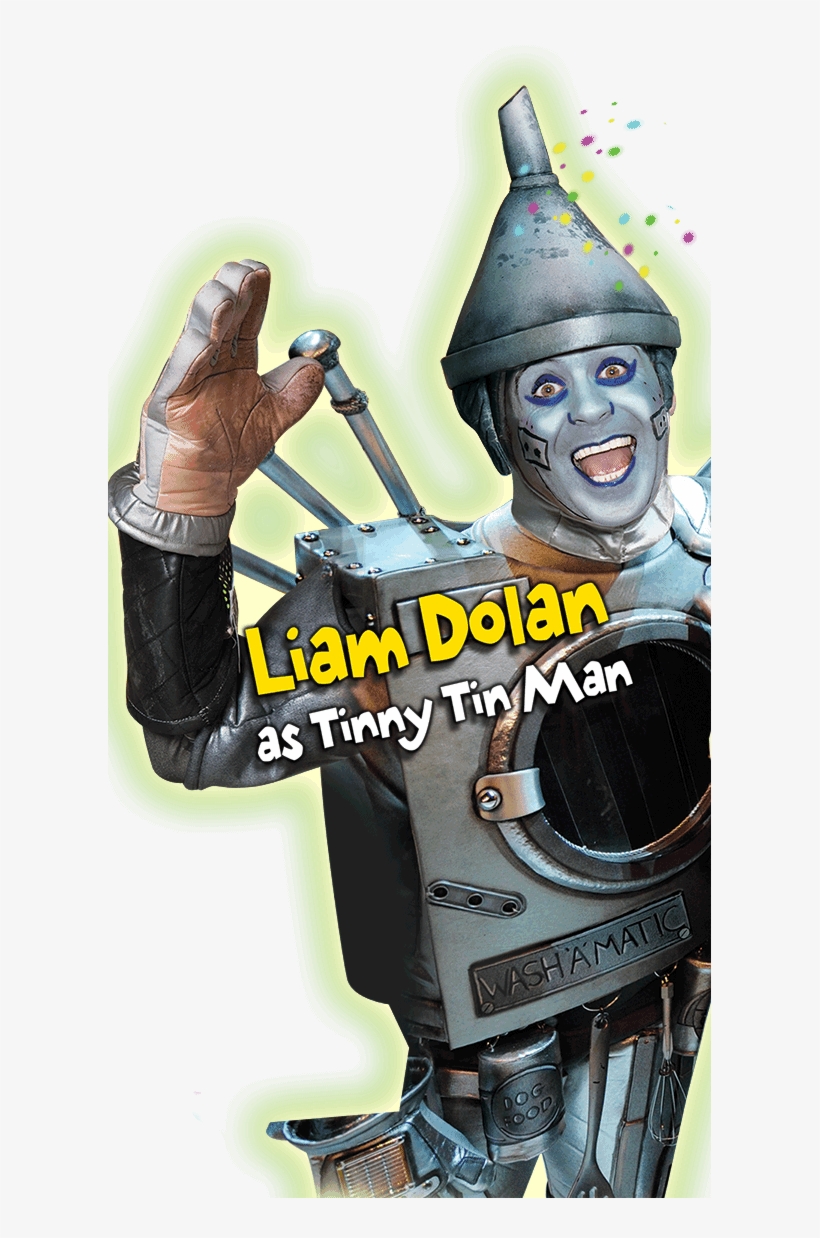 Liam Dolan As Tinny The Tin Man - The Tin Man PNG Image | Transparent ...