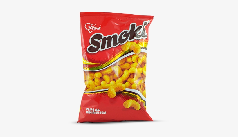 Smoki - Stark Puffed Snack, With Peanuts - 1.76 Oz PNG Image ...