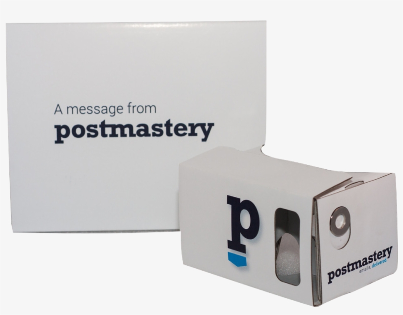 Google Cardboard Postmaster - Sweater-bow Square Sticker 3" X 3" PNG ...