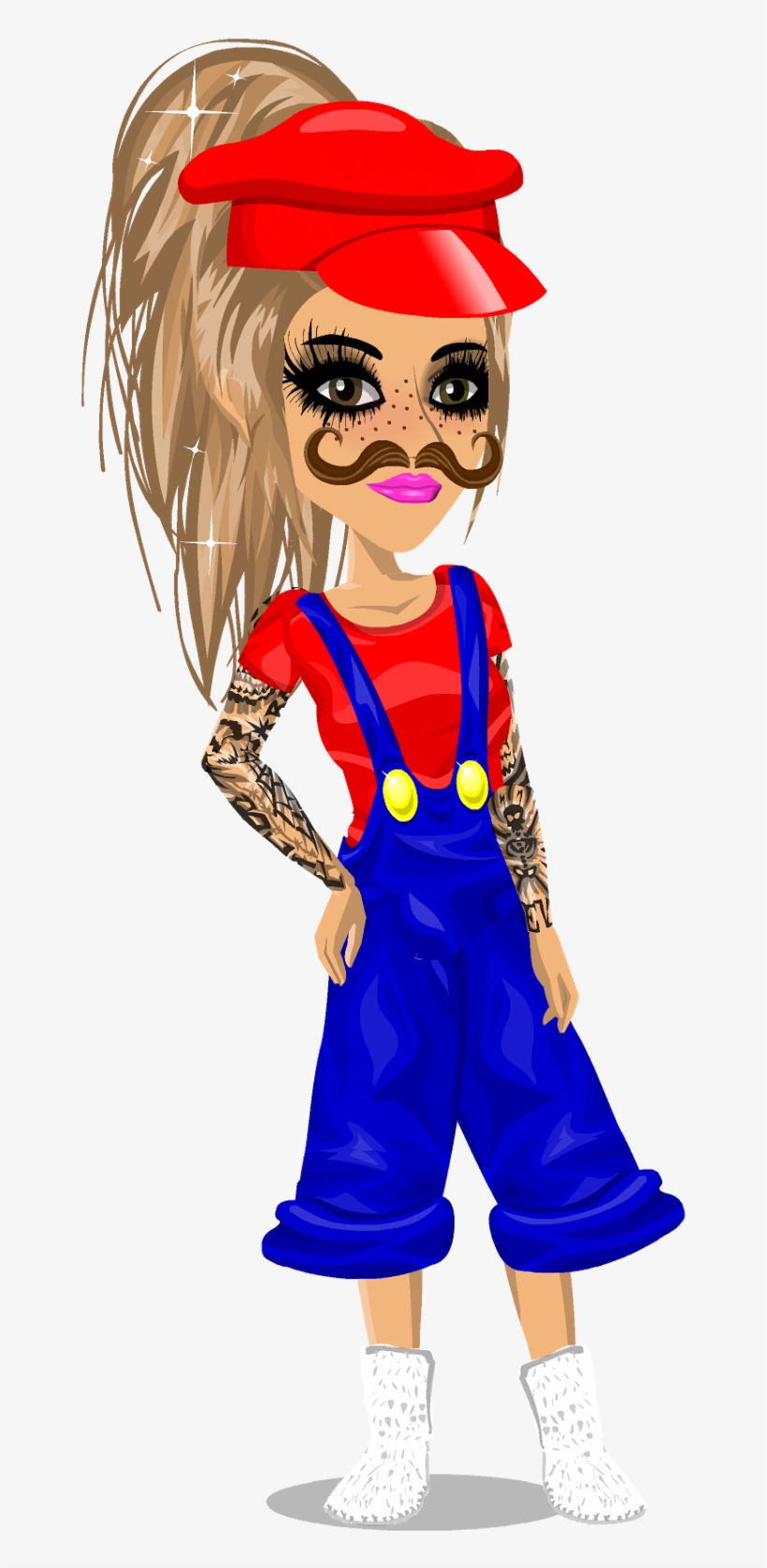 Png - Msp Mario Costume PNG Image | Transparent PNG Free Download on ...