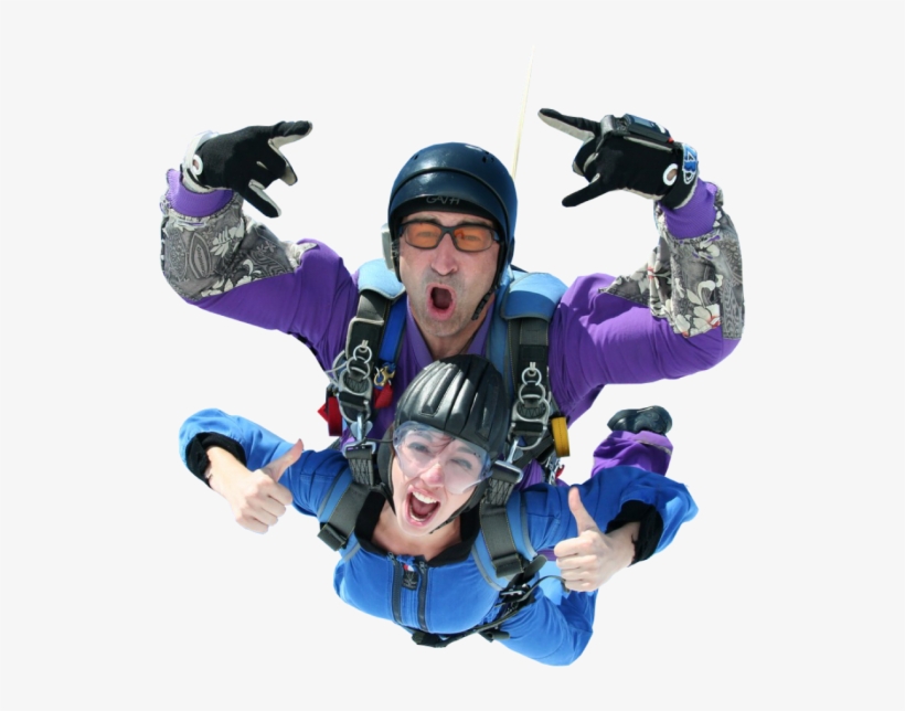 Skydive Airtight Featured On - Skydiving No Background PNG Image ...