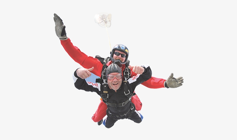 Main Skydiving Image - Headway Darlington & District PNG Image ...
