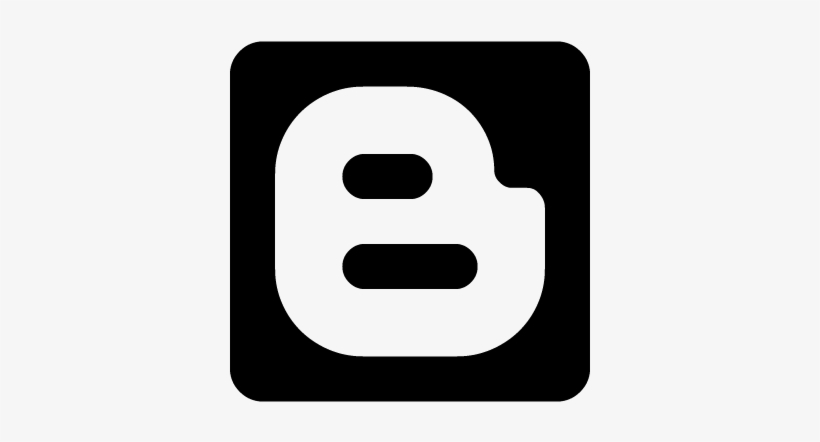Download Svg Png - Blog Png Logo Black | Transparent PNG Download | SeekPNG
