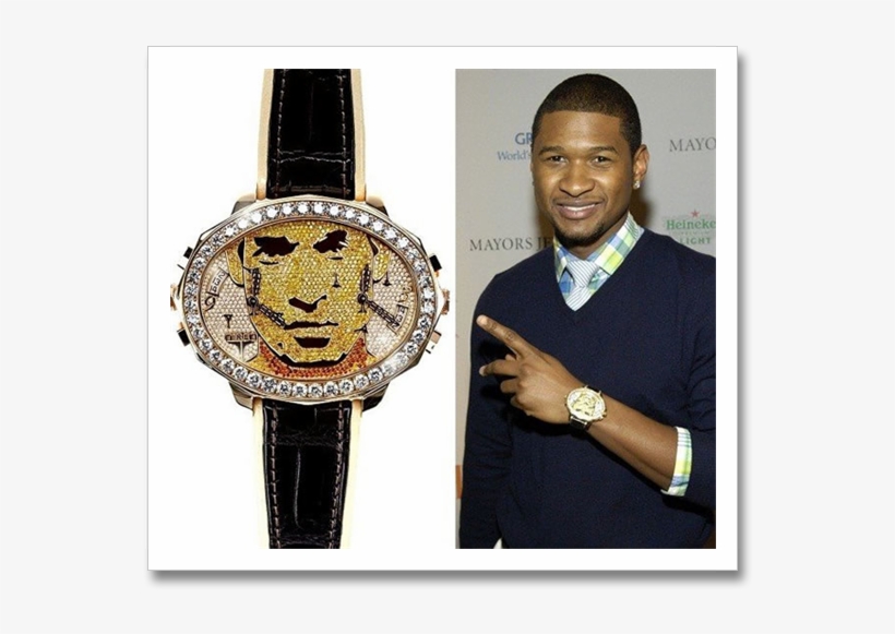 Hip-hop Musical Artist Usher Commissioned A Special - Usher Watch PNG ...