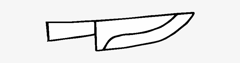 Dibujo De Cuchillo Cocinero Para Colorear - Knife Clipart For Coloring ...