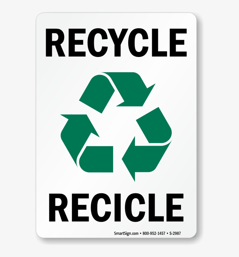 Zoom, Price, Buy - Recycle Sign In Spanish PNG Image | Transparent PNG ...