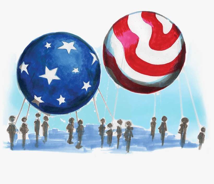 American Spheres - Macy's Parade 2018 Balloons PNG Image | Transparent ...