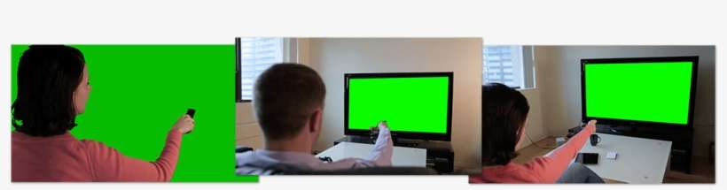 Laptop With Green Screen - Led-backlit Lcd Display PNG Image ...