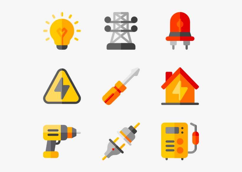 Electrician Tools - Drawing PNG Image | Transparent PNG Free Download ...