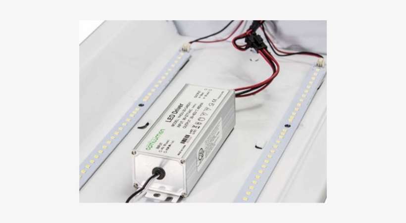 2 Lamp Replacement Troffer Magnetic Led Retrofit Kit - Tc Lighting Led ...