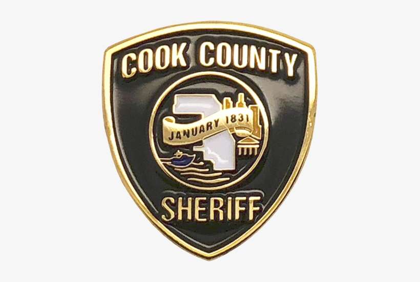 Cook County Sheriff Patch Lapel Pin - Emblem PNG Image | Transparent ...