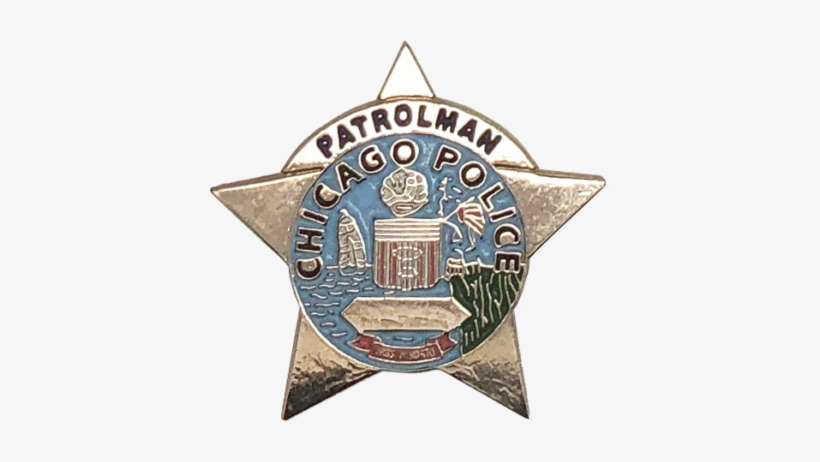 Chicago Police Department Star Lapel Pin - Badge PNG Image ...