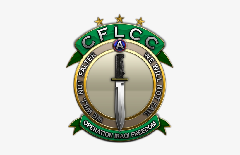 Coalition Forces Land Component Command, Or Cflcc, - Emblem PNG Image ...