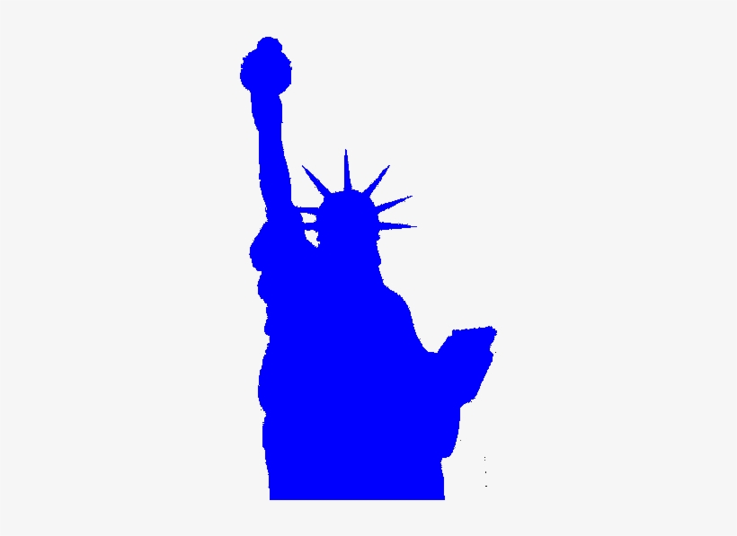 Blue Liberty - Statue Of Liberty PNG Image | Transparent PNG Free ...