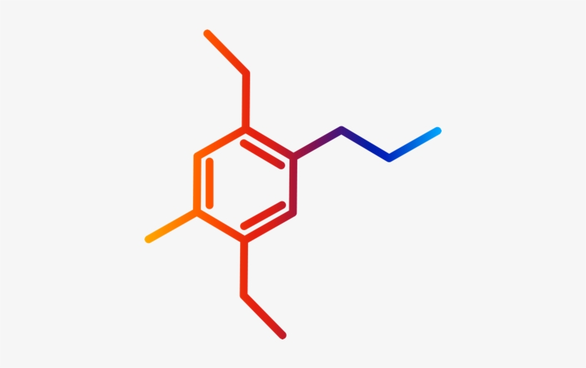 The Essential Guide To 2c-b - Thc Molecule Decal PNG Image ...
