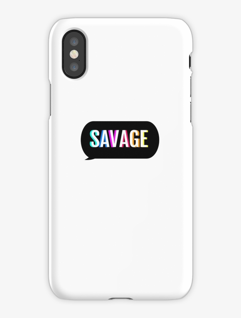 Savage Kimoji Iphone X Snap Case - Ldshadowlady Kawaii PNG Image ...