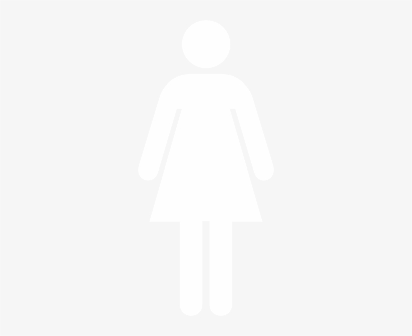 Download Free Female Bathroom Sign Png - Women Symbol Png White ...