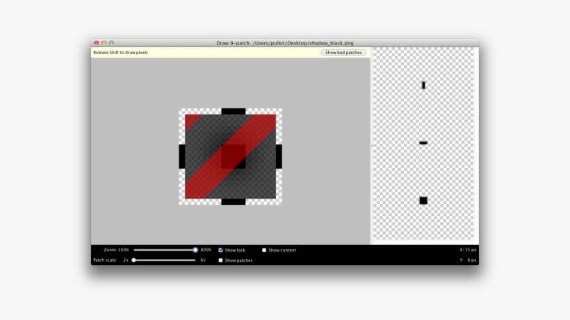 Here - 9 Patch With Shadow Android PNG Image | Transparent PNG Free ...