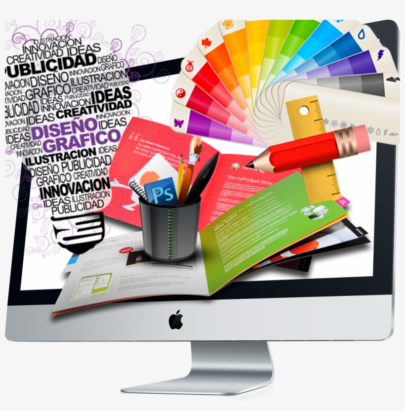 Laptop O Pc Para Diseño Grafico - Graphic Design PNG Image ...