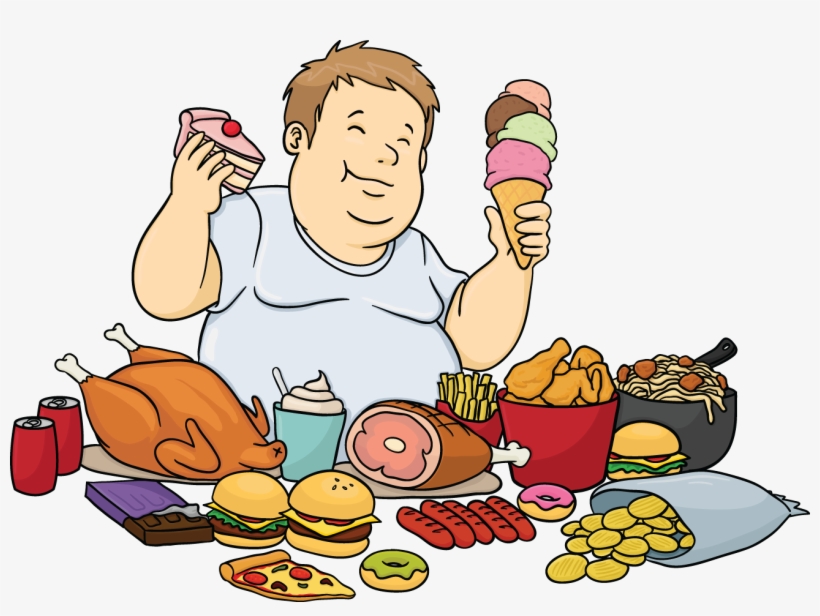 A New Study By The World Health Organisation About - Cartoon Eating A ...