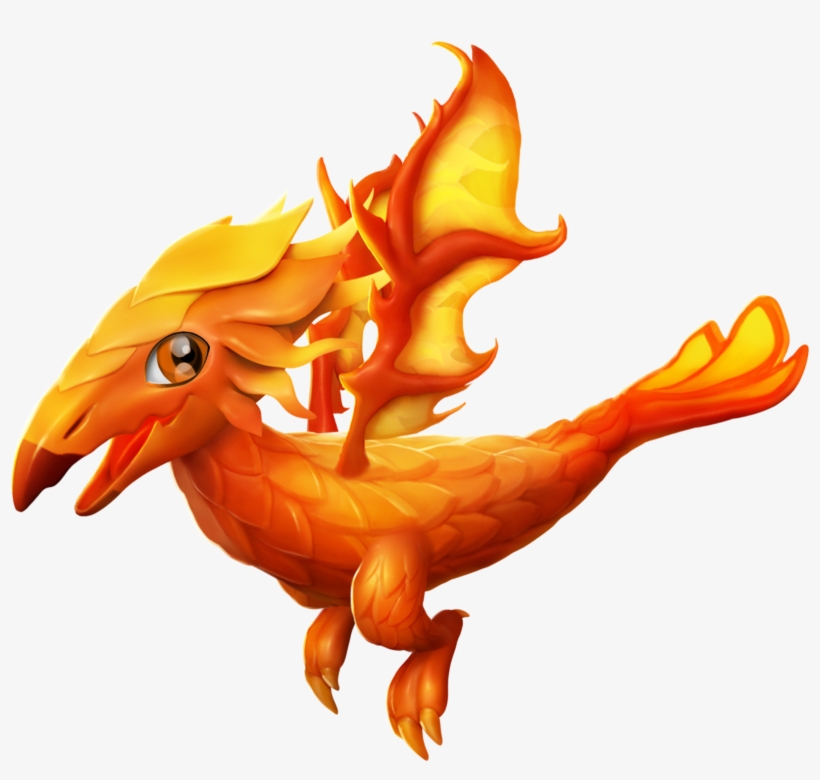 Phoenix Dragon - Dragones De Dragon Mania Legends PNG Image ...
