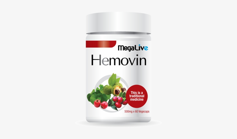 Download Megalive Hemovin Capsule - Capsule | Transparent PNG Download ...