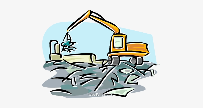 Download Scrap Metal Processing Royalty Free Vector Clip Art - Schrott ...