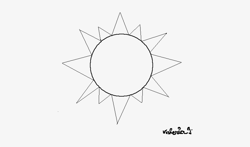 Dibuix Sol Per Pintar PNG Image | Transparent PNG Free Download on SeekPNG
