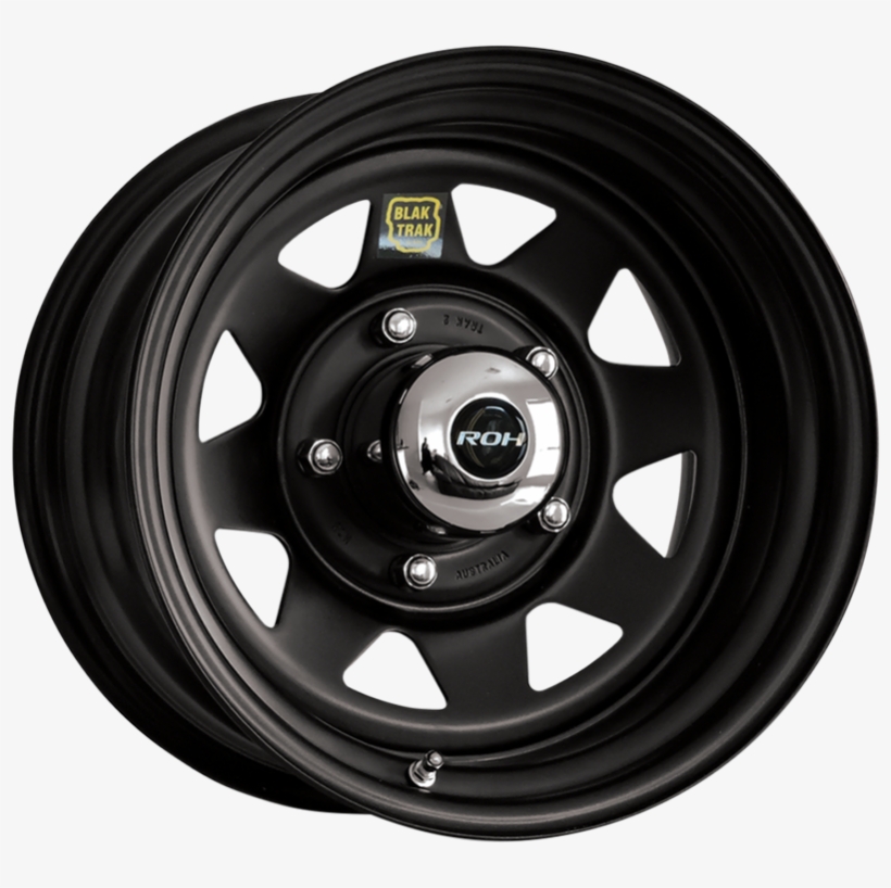 Blak Trak Black - Steelie Wheels PNG Image | Transparent PNG Free ...