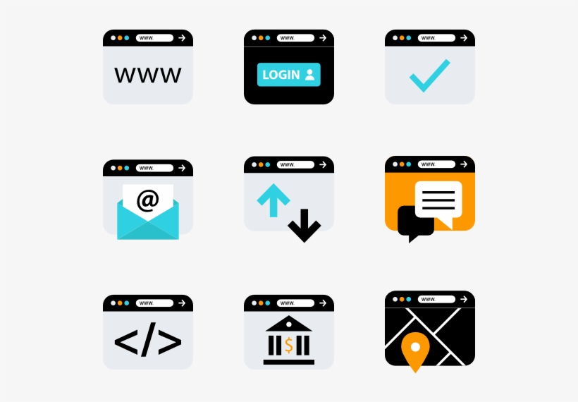 Online Activity - Online Log In Icons PNG Image | Transparent PNG Free ...