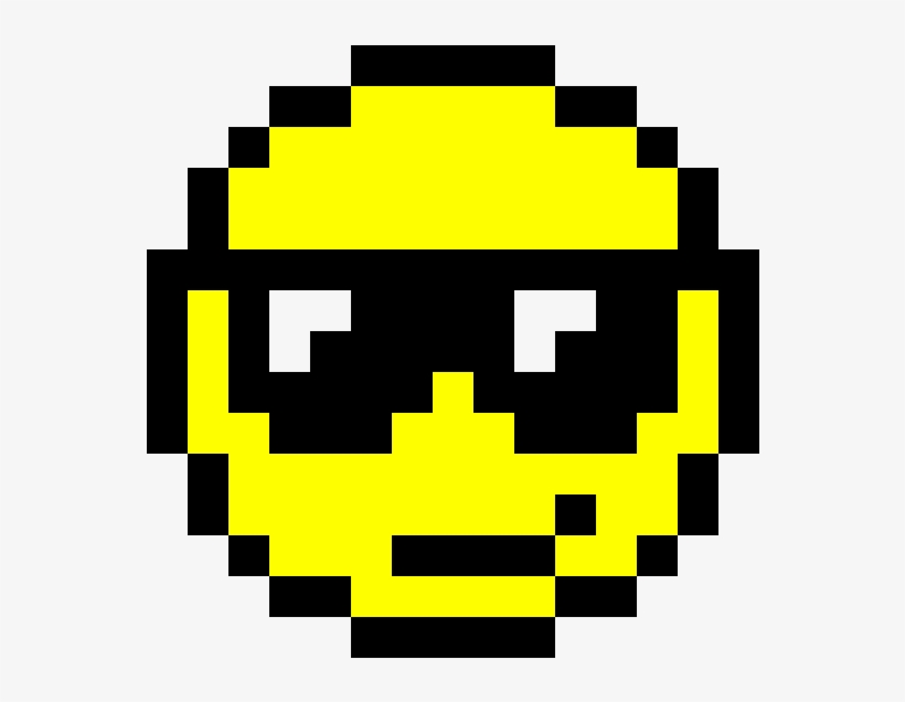 Emoji - Happy Emoji Pixel Art PNG Image | Transparent PNG Free Download ...