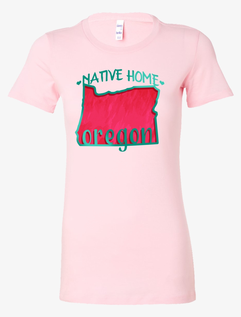 Love Oregon State Native Home Map Outline Souvenir - Active Shirt PNG ...