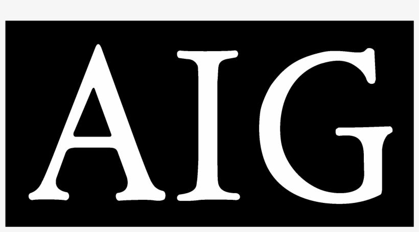 Aig Logo Black And White - Aig Story By Maurice R. Greenberg PNG Image ...