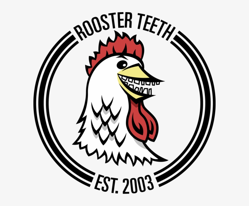 Rooster Teeth Re-branding By Zachariah Nelson, Via - Rooster Teeth PNG ...