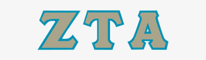 Zetataualpha - Zeta Tau Alpha Letters PNG Image | Transparent PNG Free ...
