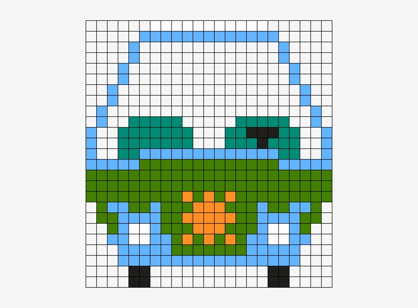Mystery Machine Perler Bead Pattern / Bead Sprite - Bead PNG Image ...
