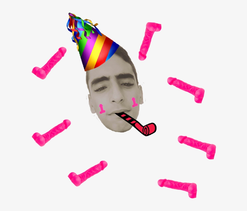 Happy Birthday @flex Posted In Birthday Forum - Party Hat PNG Image ...