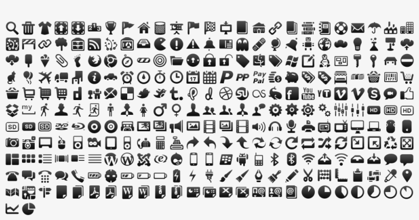 Dashboard Icons Dark - Sprite Icon Png PNG Image | Transparent PNG Free ...