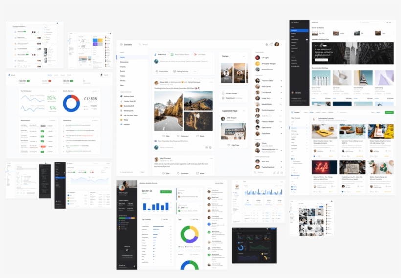 Dashboard Ui Kit - Sketch PNG Image | Transparent PNG Free Download on ...