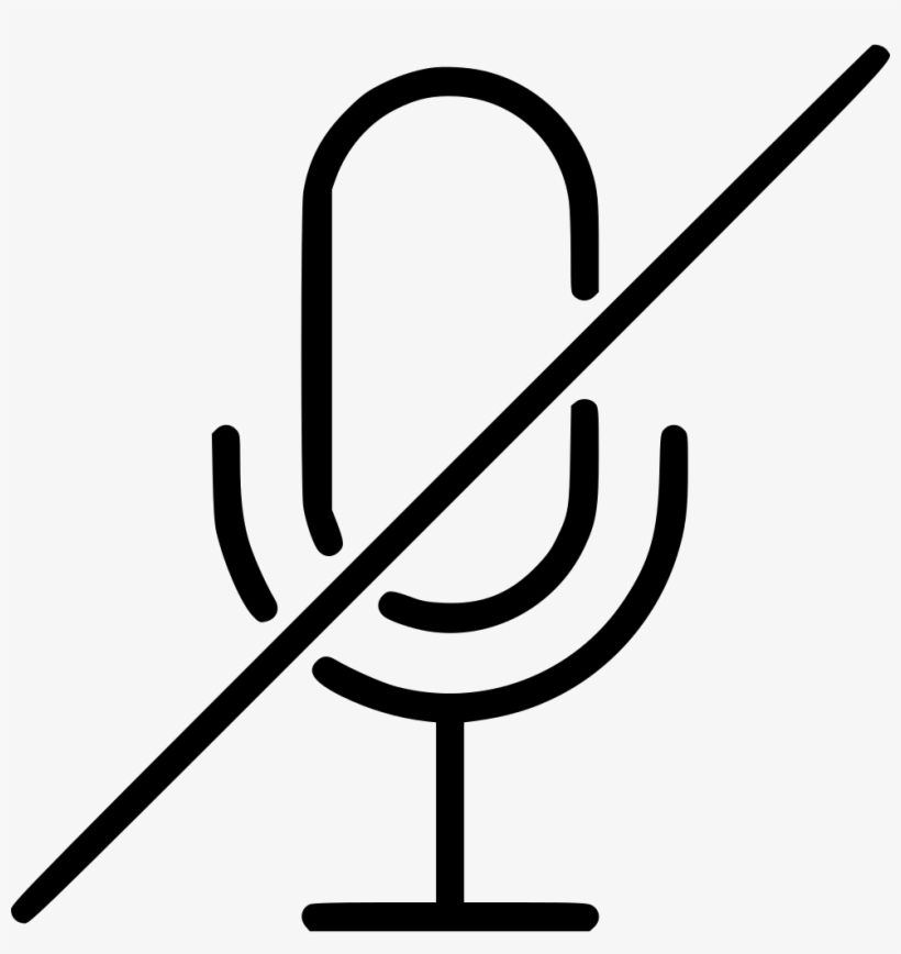 Audio Mic Microphone Record Broadcast Mute Comments - Paper And Pen ...