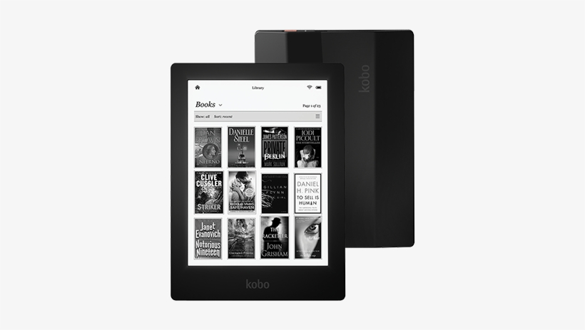 The Ereader, Re-imagined - Liseuse Kobo Aura Hd PNG Image | Transparent ...