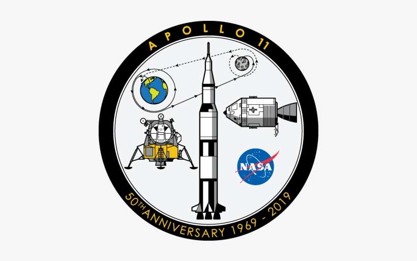 Apollo 11 50th Anniversary PNG Image | Transparent PNG Free Download on ...