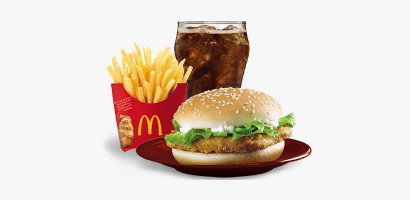 Mcchicken Sandwich - Quarter Pounder With Cheese Combo PNG Image ...