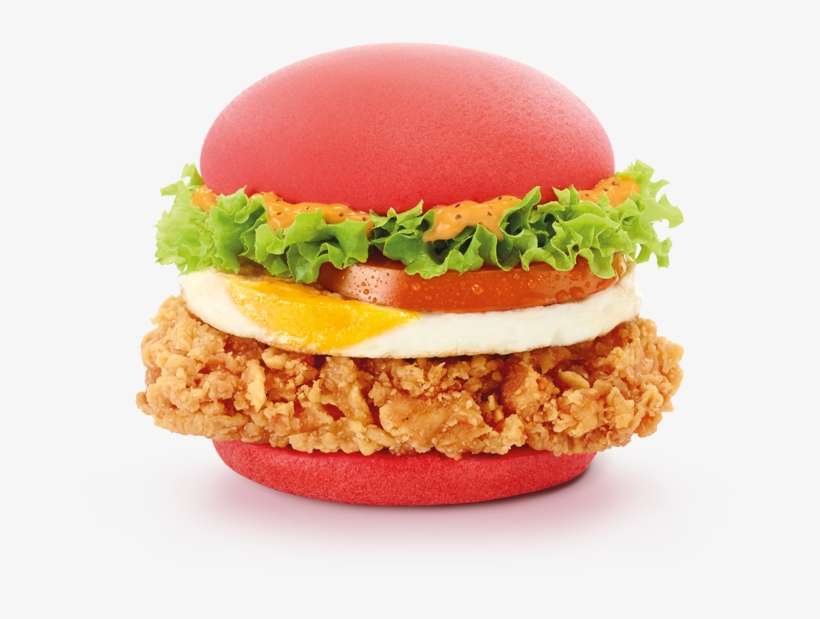 Mcdonald's Singapore Angry Red Burger - Angry Bird Burger Mcdonalds PNG ...