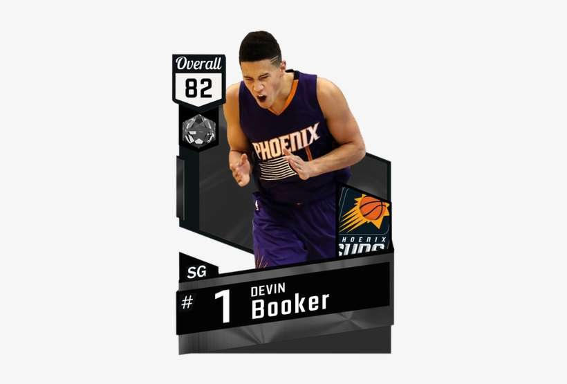 Devin Booker Onyx Card - Phoenix Suns Team Logo Nba Basketball Sports ...
