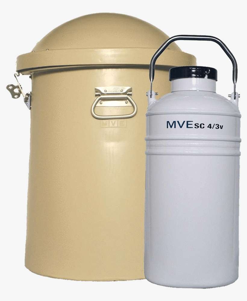 Protective Liquid Nitrogen Cryo Shipping Container - World Courier Dry ...