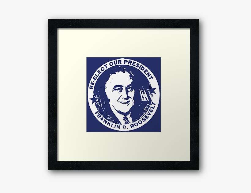 Fdr By Impactees - Franklin D. Roosevelt Political Button - Fdr ...