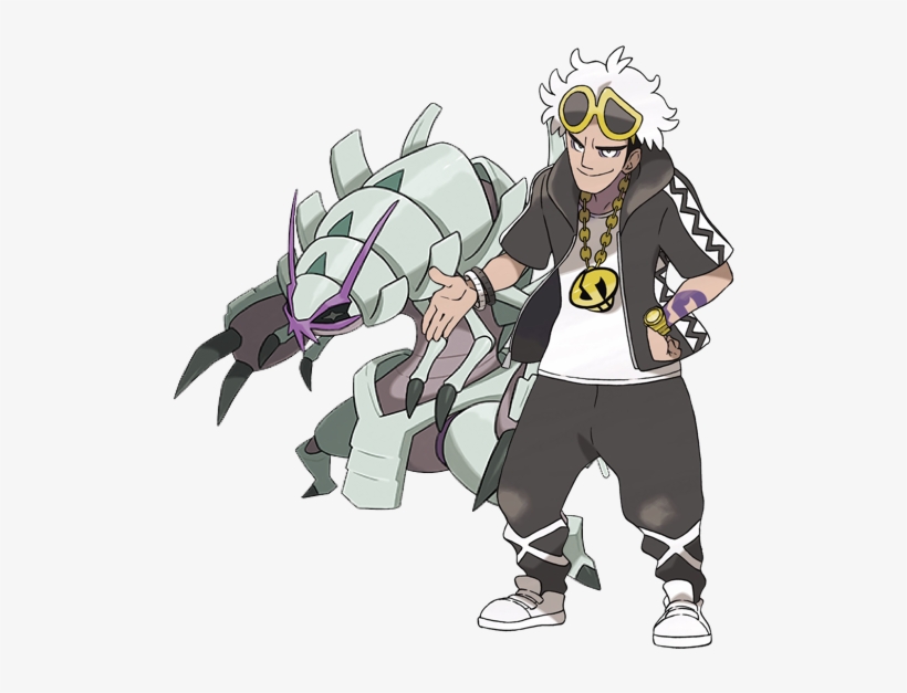 Guzma - Pokemon Sun And Moon Golisopod PNG Image | Transparent PNG Free ...